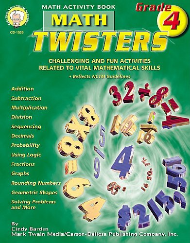 Amazon.com: Math Twisters: Challenging & Fun Activities Related to ...