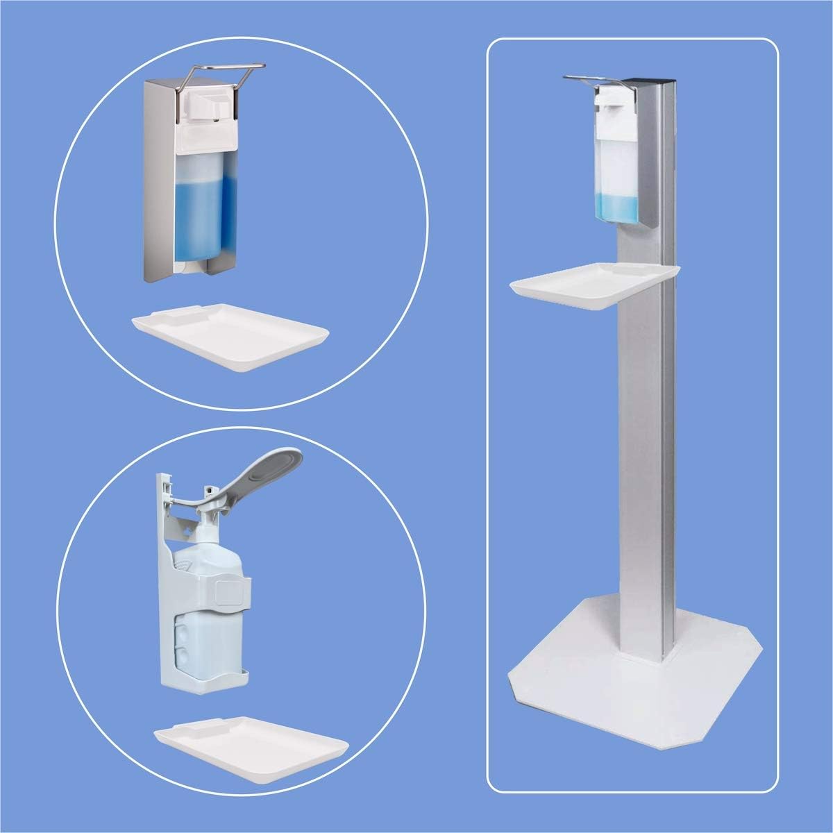 Drip Tray for Hand Sanitizer Dispenser, Universal Drip Tray for Soap ...