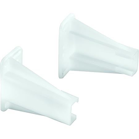 Prime-Line R 7240 Drawer Side Track Back Brackets , White - Cabinet And ...