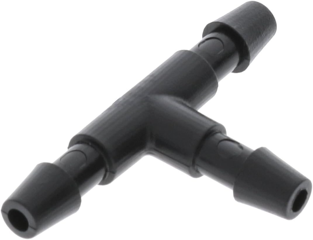 Amazon.com: Barbed 1/8" Tubing Tee For Drip Irrigation Systems- 10 pack ...