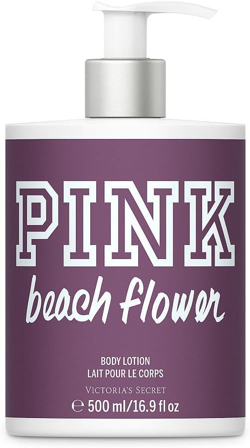 Amazon.com : VICTORIA'S SECRET PINK BEACH FLOWER BODY LOTION 16.9 FL OZ ...