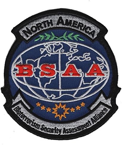 Amazon.com: BSAA North America Logo Patch - Hook Fastener Backing P137 ...