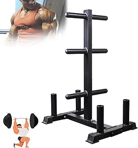 Amazon.com : Olympic Weight Plate Rack Plate Trees, 2 Inch Weight Plate ...