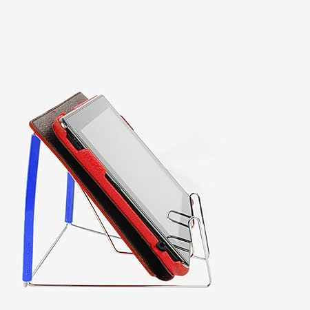 Amazon.com: Xiaokeis Book Stand, Metal Book Stand, Small Photo Stands ...