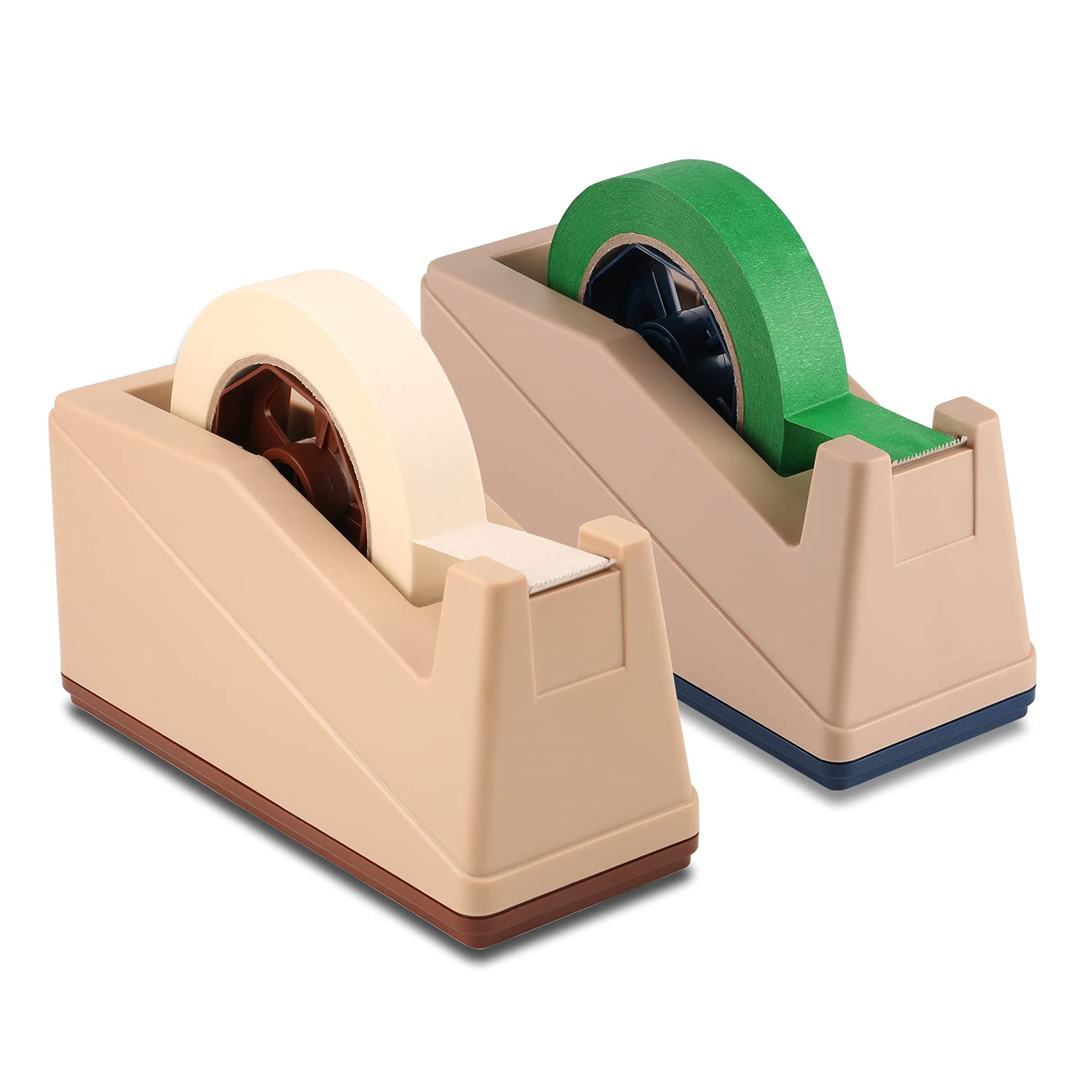 Amazon.com : Lichamp 2 Pack Desktop Tape Dispenser Holder with Large 3 ...