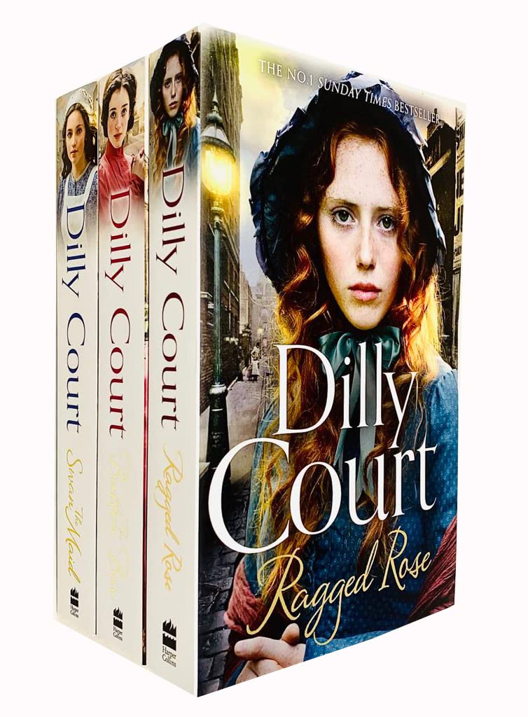Dilly Court Collection 3 Books Set (Ragged Rose, The Swan Maid, The ...