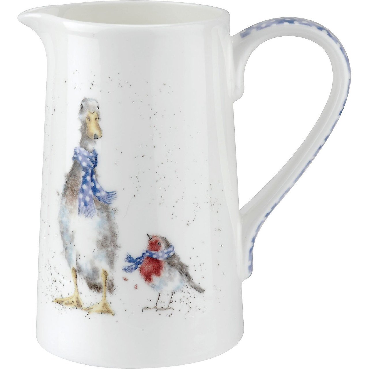 Amazon.com: Wrendale Jug (Duck & Robin), Bone China, Multi Coloured, 14 ...