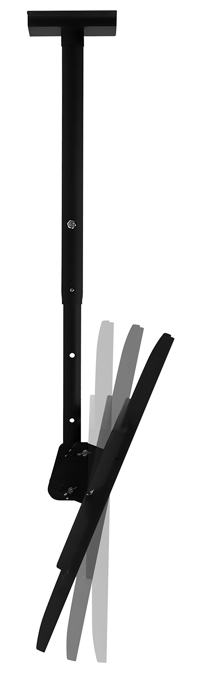 Mount-It! TV Ceiling Mount, Full Motion Height Adjustable Swivel ...
