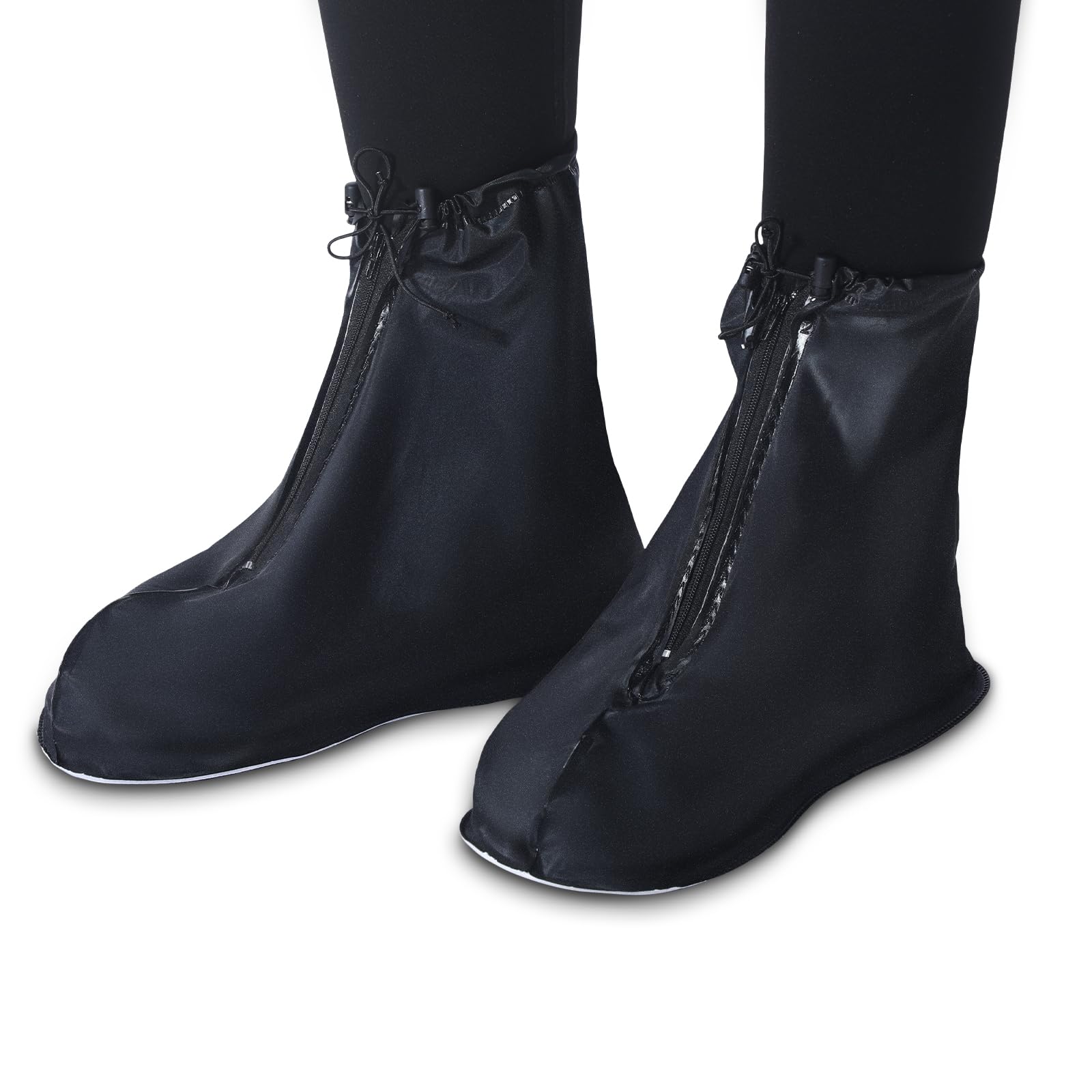 2 Pairs Rain Shoes Cover Non Slip Waterproof Shoe Covers Reusable Shoe ...