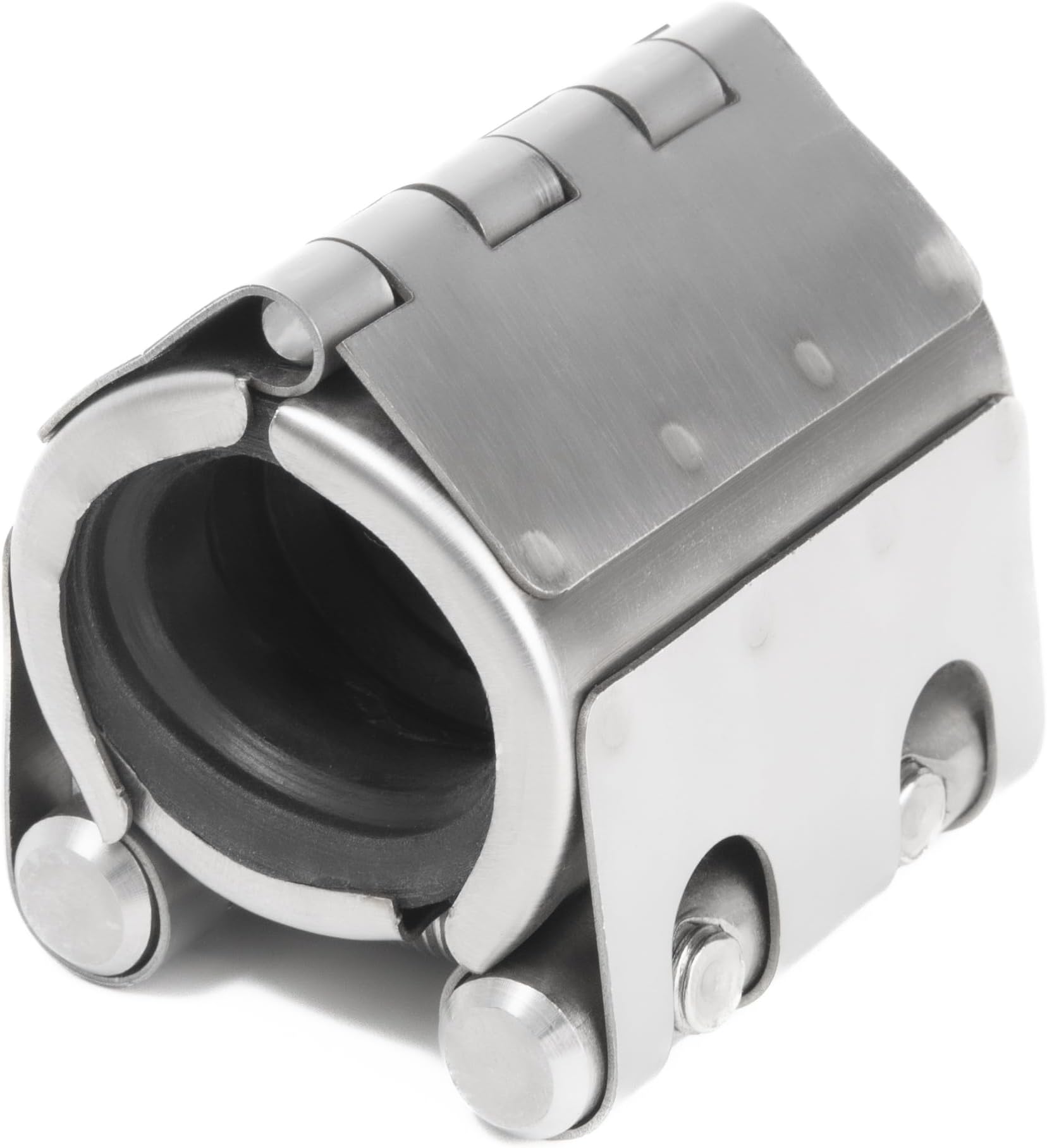 Hicarer 2 Pcs 1/2 Inch Pipe Repair Clamp with Single Bolt Stainless ...