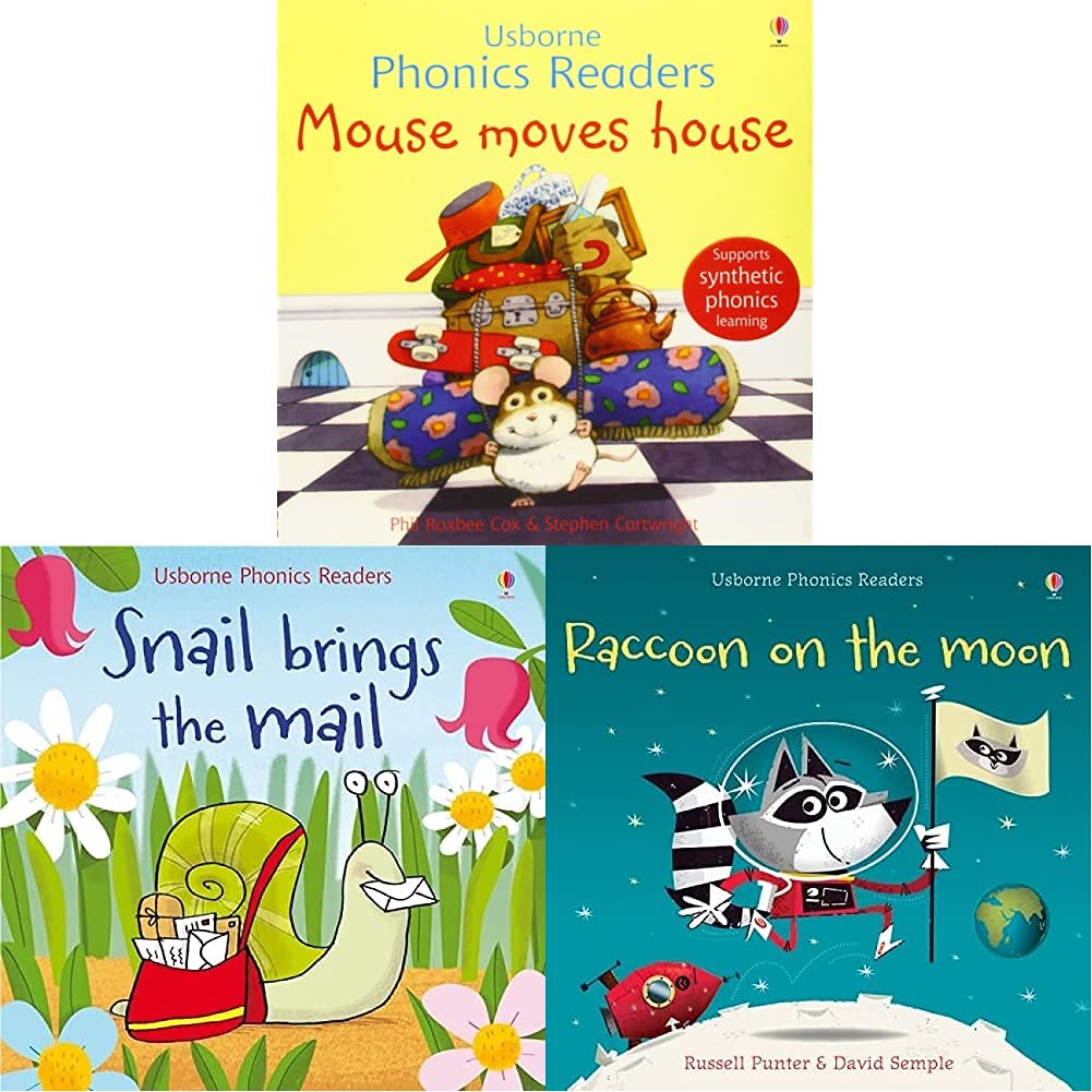 Buy Mouse Moves House (Phonics Readers)+Snail Brings the Mail (Phonics ...