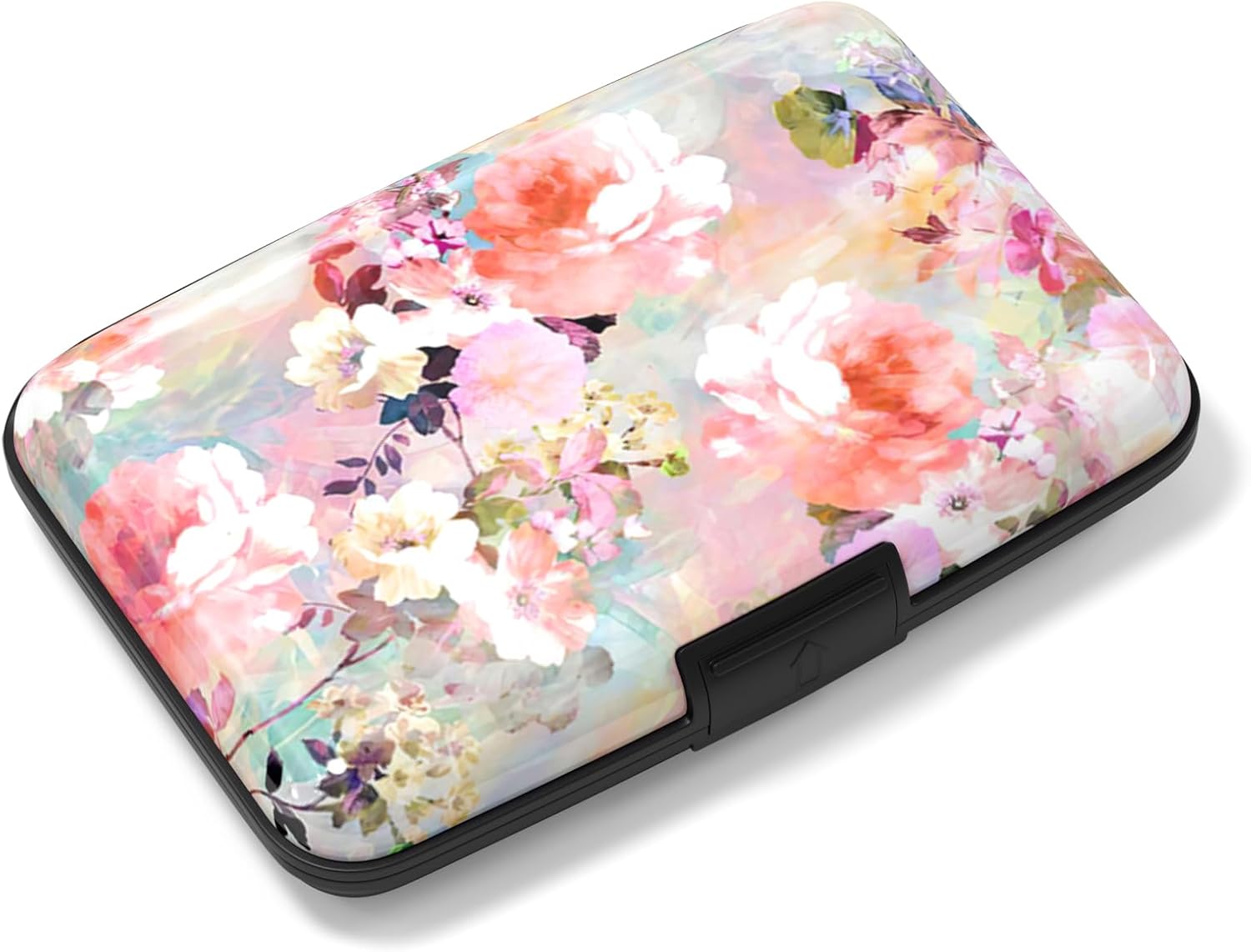 Amazon.com: Rimilak Aluminuml Credit Card Holder, Mini Credit Card ...