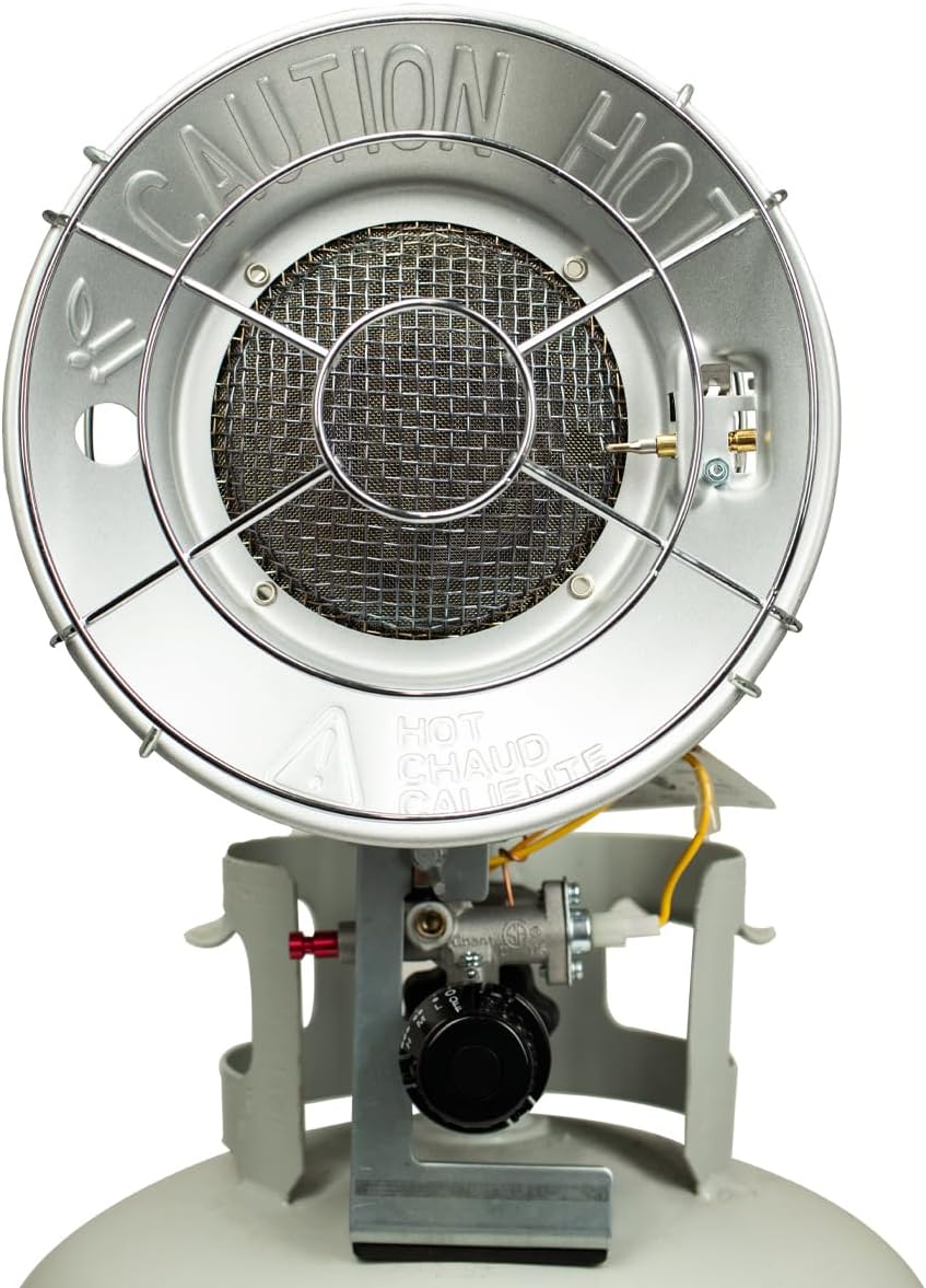Amazon.com: 15,000 BTU LP Gas Tank Top Heater : Home & Kitchen