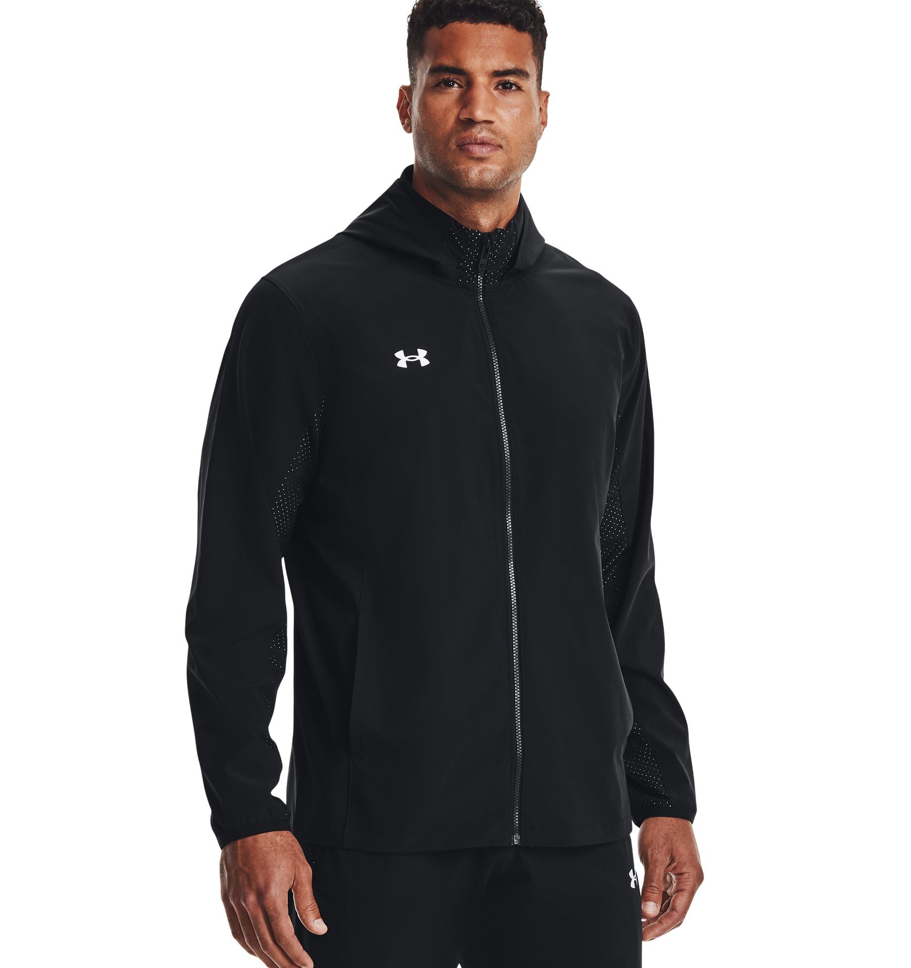 Under Armour Squad 3.0 Mens Warm Up Full Zip Jacket at Amazon Men’s ...