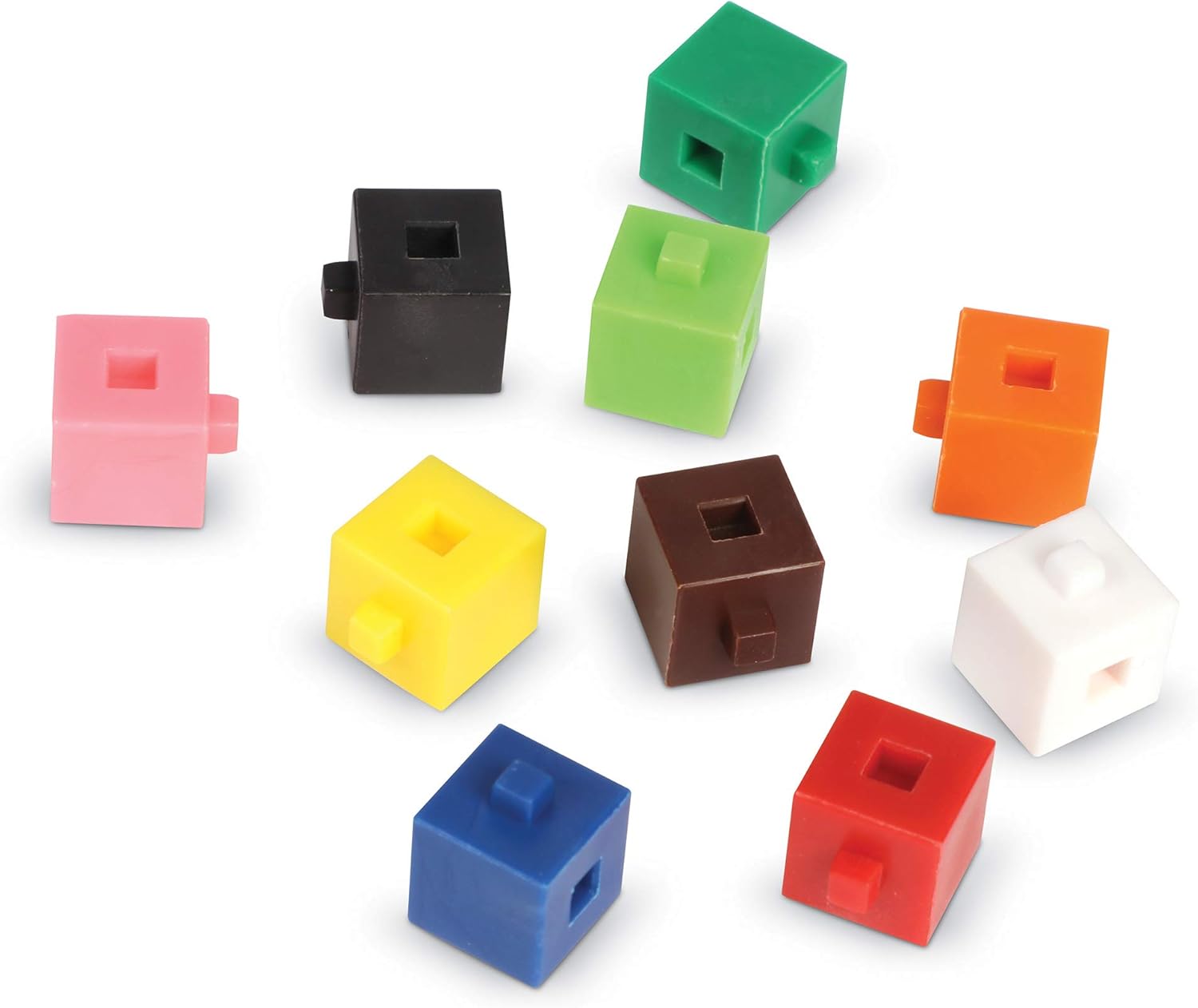 Buy Learning Resources Interlocking Gram Unit Cubes, Math Classroom ...