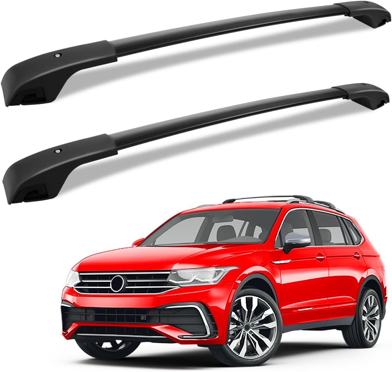 Roof Rack Cross Bars Fit for Volkswagen VW Tiguan 2018-2024 and 2022 ...