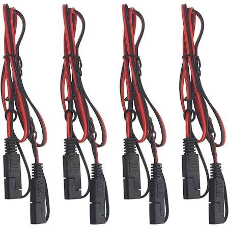 Amazon.com: WMYCONGCONG 4 PCS SAE to SAE Extension Cable Quick ...