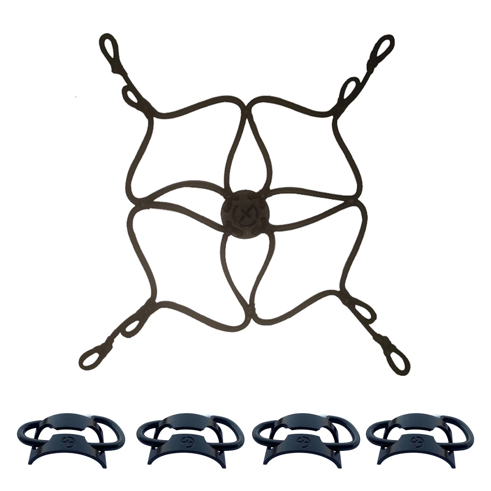 Amazon.com: Jieming MiniNet Packnet Backpack Extension Bungee - 4 ...