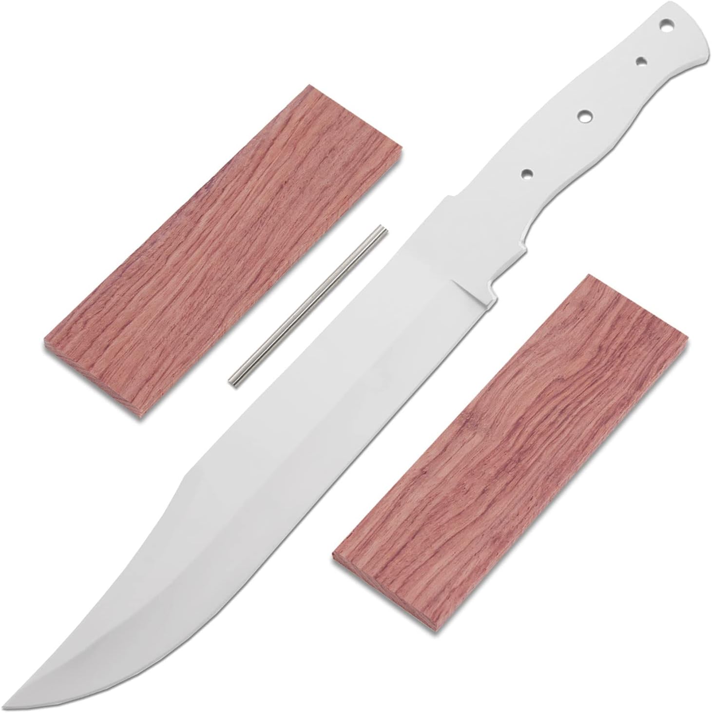 Amazon.com : EZSMITH Knife Making Kit - Camp Master - DIY Fixed Blade ...