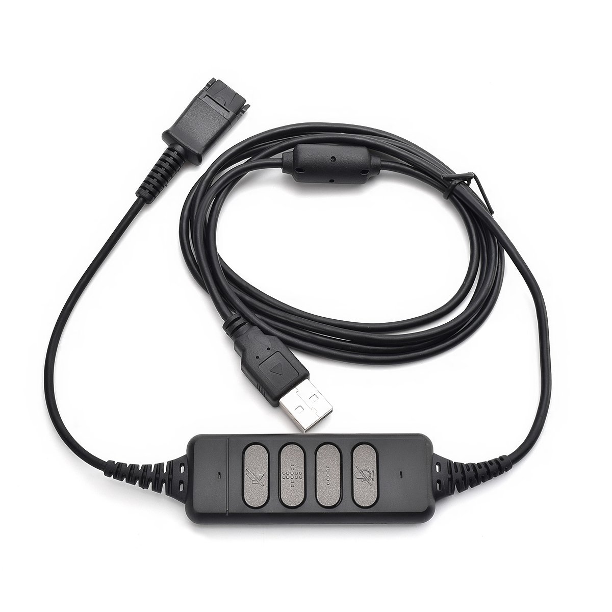 USB Audio Processor QD (Quick Disconnect) Connector to USB Adapter ...
