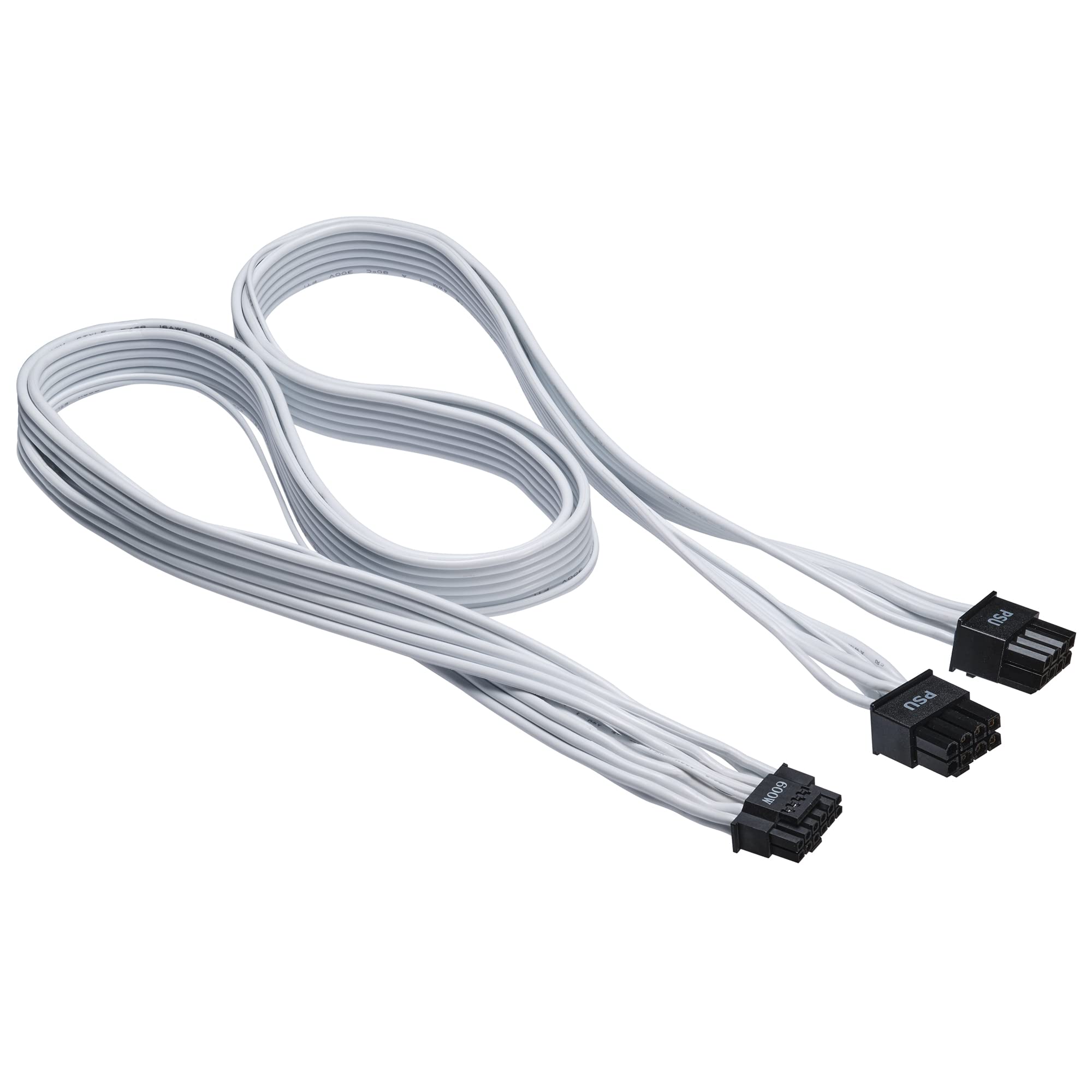 PHANTEKS 2 x 8-Pin PCIe to 12VHPWR PCIe 5.0 Adapter - White: Amazon.de ...