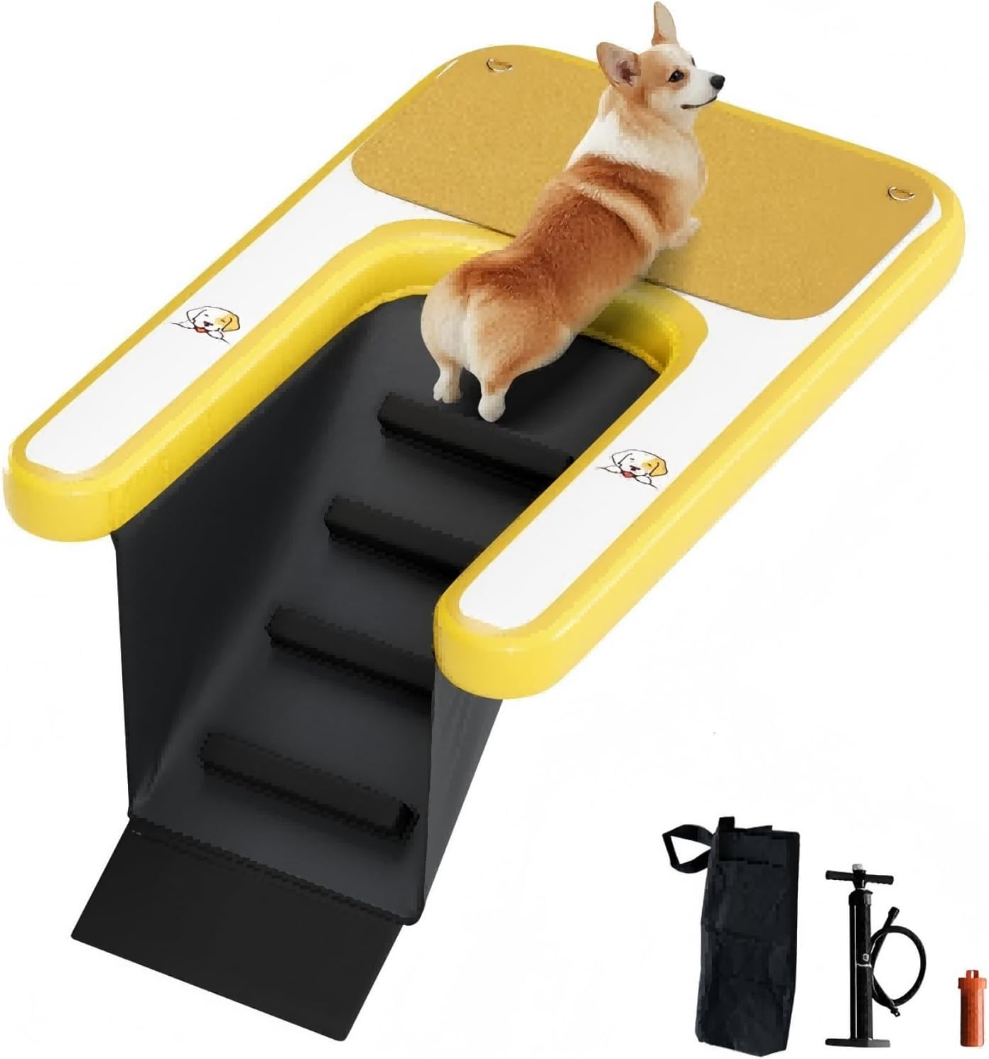 Amazon.com: AKSPORT Inflatable Dog Boat Ramps for Small/Large Dogs ...