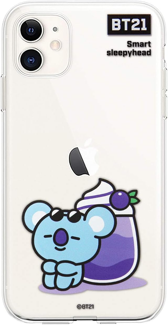 Amazon.com: BT21 iPhone 11 Case, Clear Soft Summer Dolce KOYA 6.1 Inch iPhone Back Cover, TPU ...