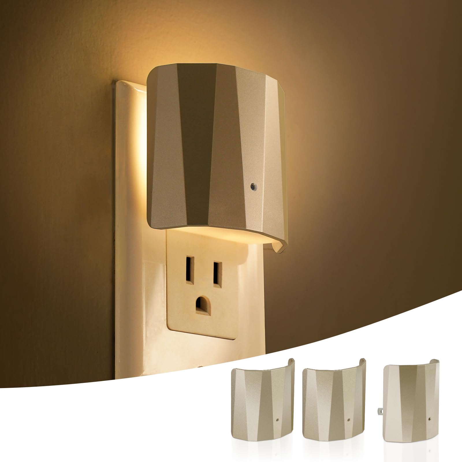 Dawnrise Plug in Night Lights for Wall,Dawn to Dusk Night Light with ...