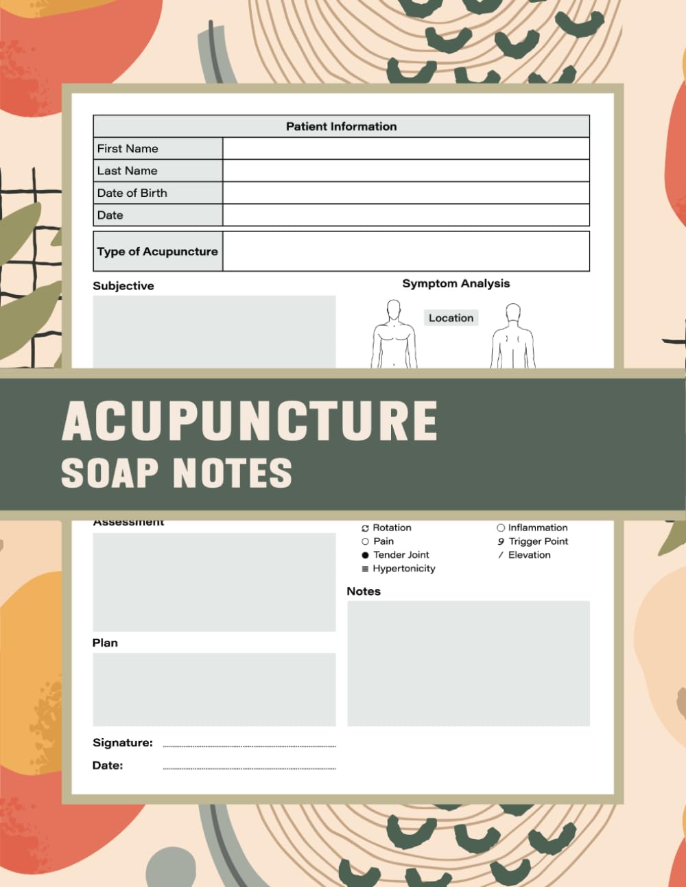 Acupuncture SOAP Notes: Acupuncture Therapy Notebook - A Tool For ...