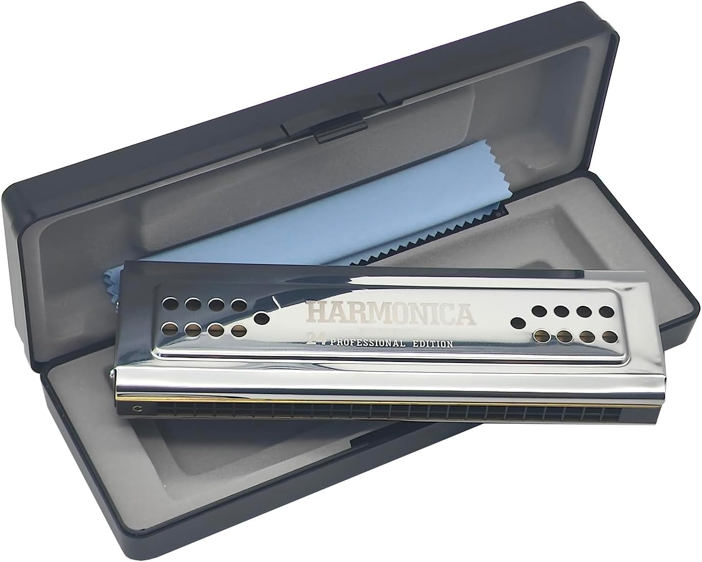 Amazon.com: Professional Swan 24 Holes Key of C&G Double-side Tremolo ...