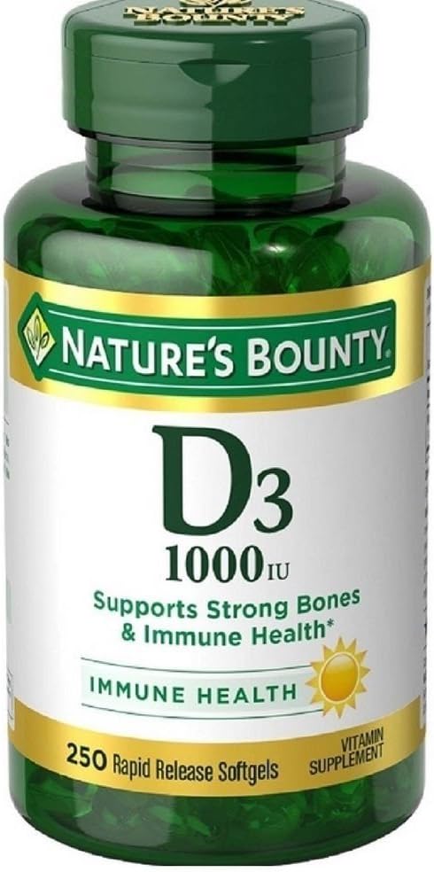Nature's Bounty Vitamin D3-1000 IU, Rapid Release Philippines | Ubuy