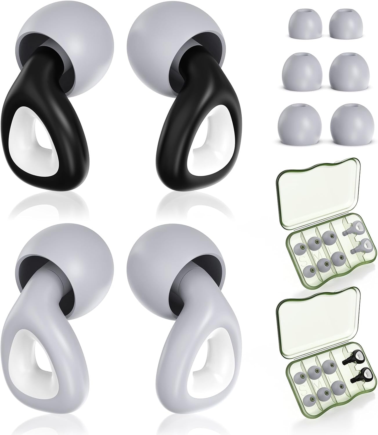 Amazon.com: bucolico Ear Plugs for Sleeping Noise Cancelling Super Soft, Reusable Hearing ...