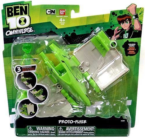 Buy Ben 10 Omniverse Alien Vehicle Proto-Flyer [Exclusive Translucent ...