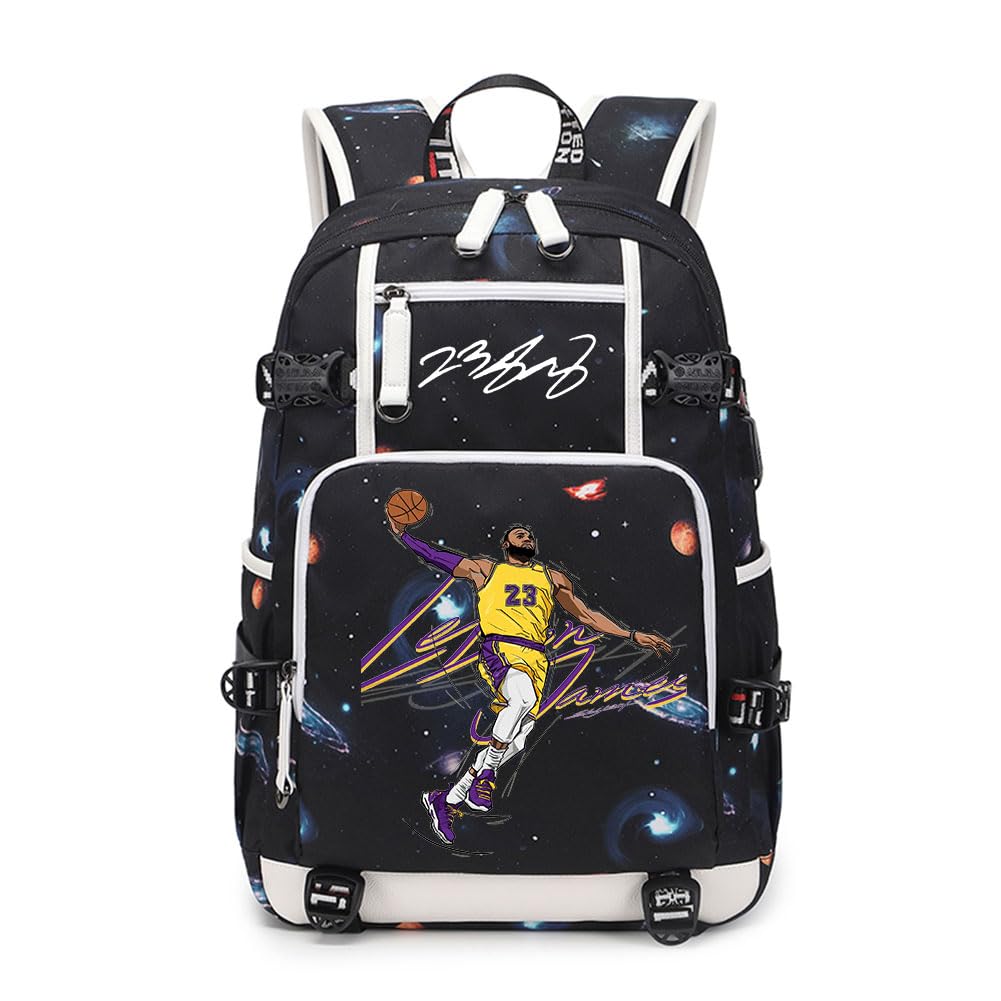 Amazon.com: Ansigeren Basketball Player 23 Multifunction Backpack ...