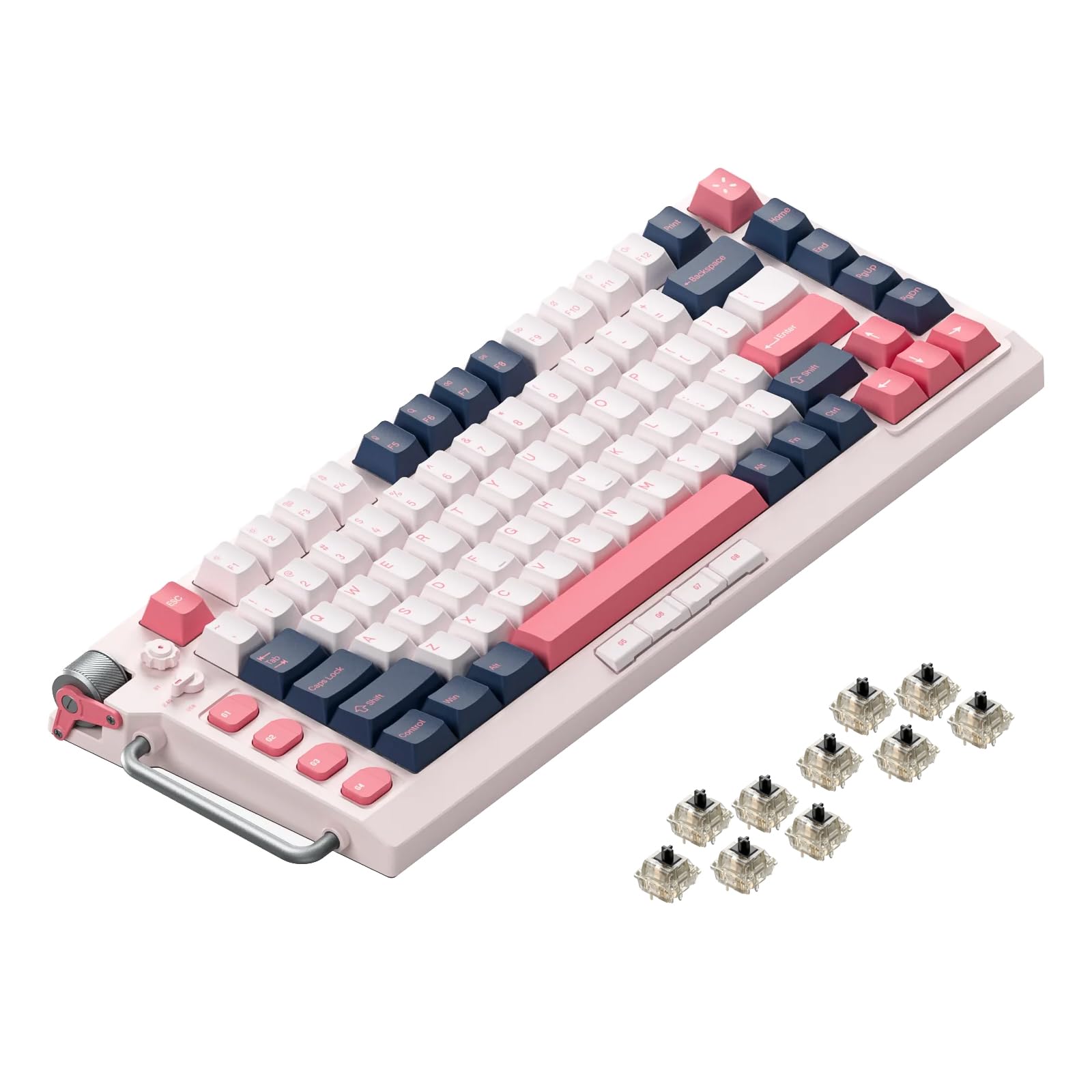 Amazon.com: nuphy Field75 Gaming Keyboard,83 Keys,RGB Wireless ...