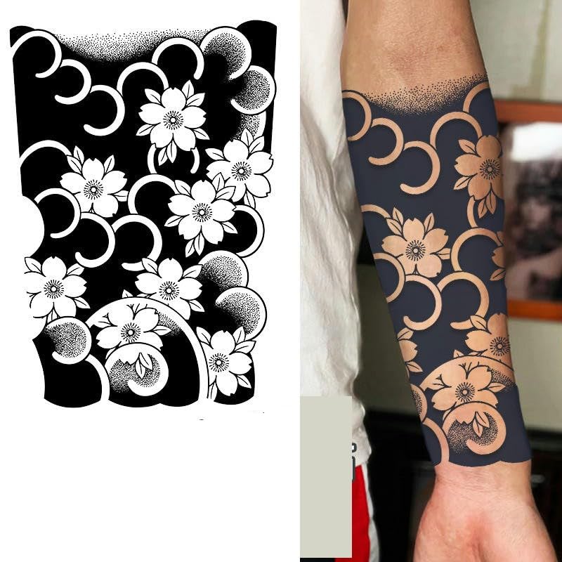 Traditional Japanese Tattoo Sleeve Koi