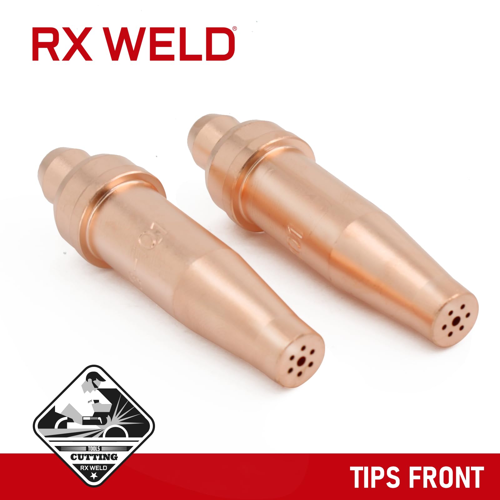Snapklik.com : RX WELD 2-3-101 Acetylene Cutting Torch Tips, Fit V ...
