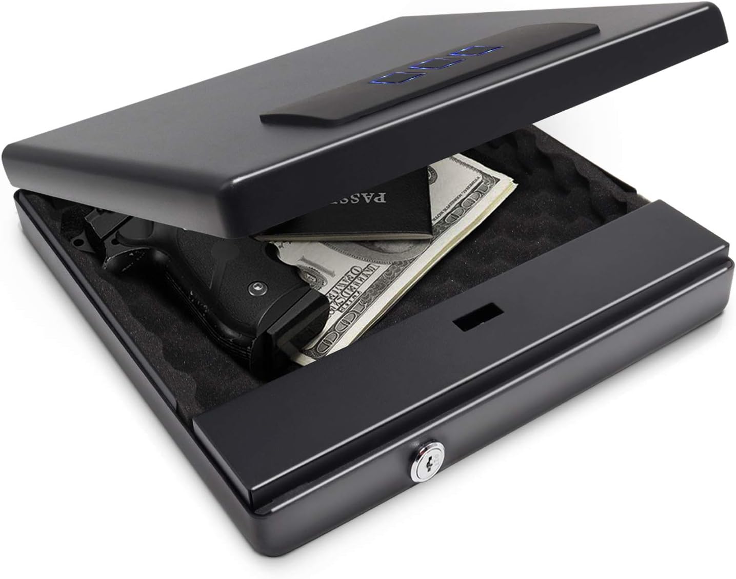 Amazon.com: Jolitac Gun Safe Locking Case with Electronic Lock ...