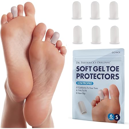 Amazon.com: Bukihome Small Gel Toe Protectors - 8 Pack Toe Sleeves with ...