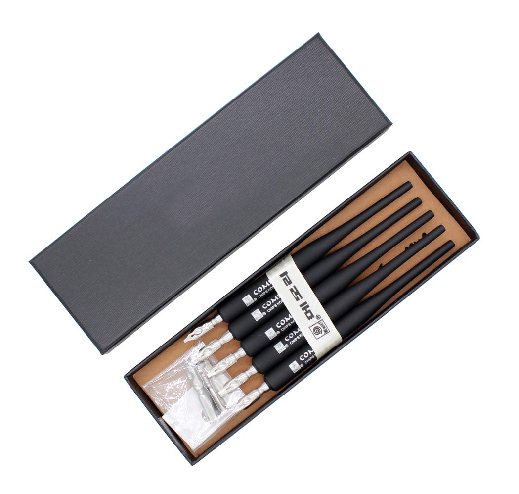 Amazon.com: Hillento Calligraphy Pen Set, 5 Plastic Pen Holders Handles ...