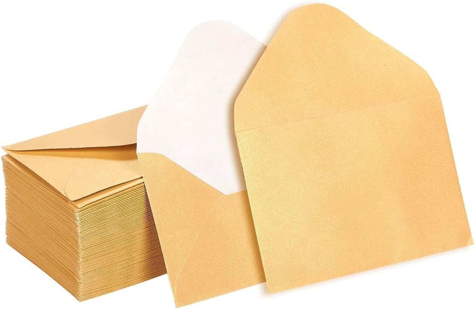 Amazon.com : Juvale Mini Envelopes - 100-Count Bulk Gift Card Envelopes ...