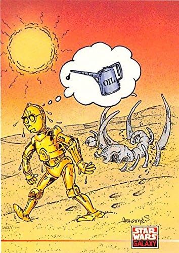C3P0 trading card Star Wars Galaxy 1994 Topps #208 at Amazon's ...
