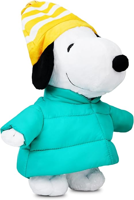 Amazon.com: Wondapop Snoopy in a Puffer Jacket 11 inch Plush : Toys & Games