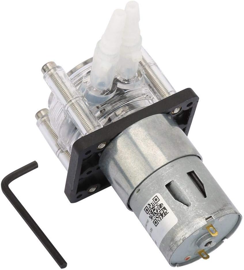 Qinlorgo Peristaltic Pump, 12V High Flow Corrosion Resistant Vacuum ...