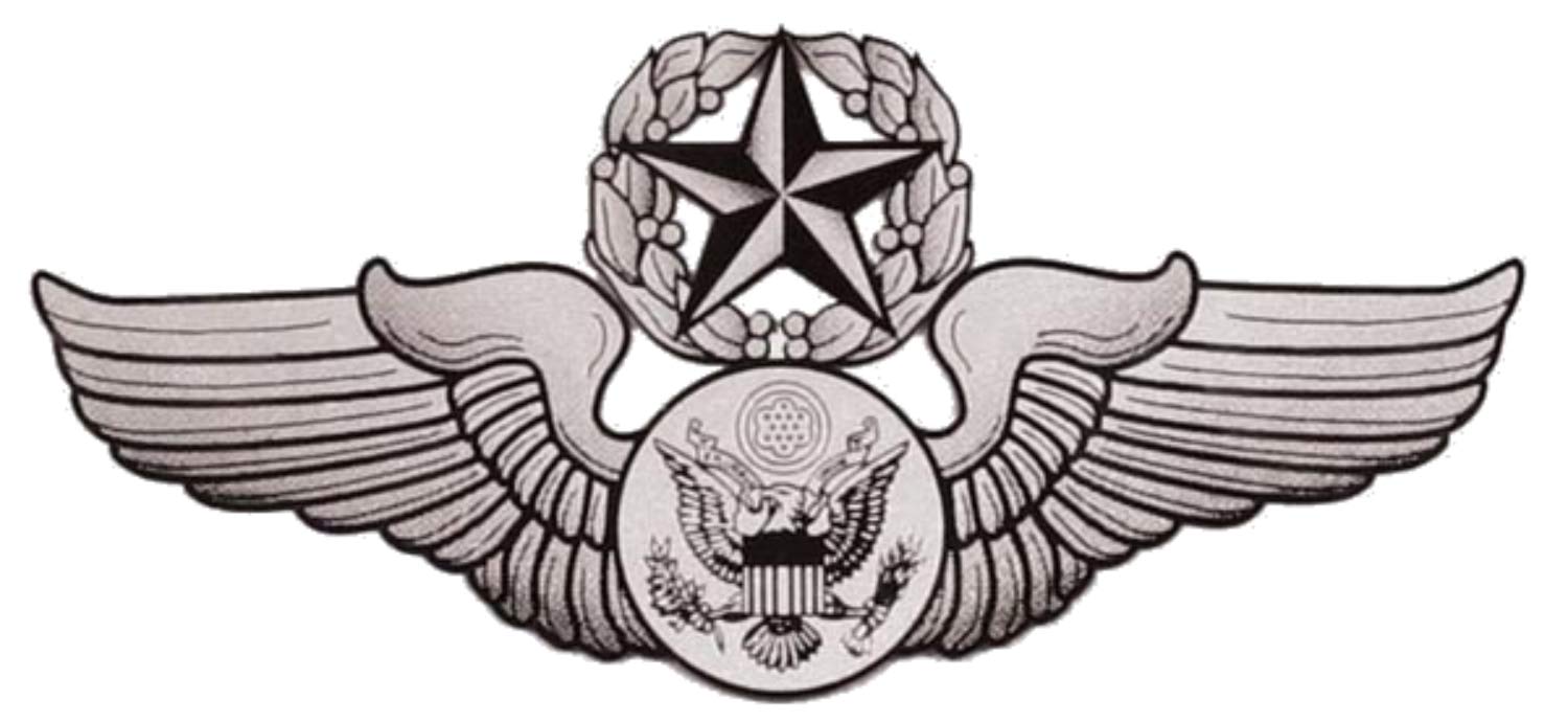 Amazon.com: USAF Chief Aircrew (Enlisted) Wings Decal - Veteran Owned ...