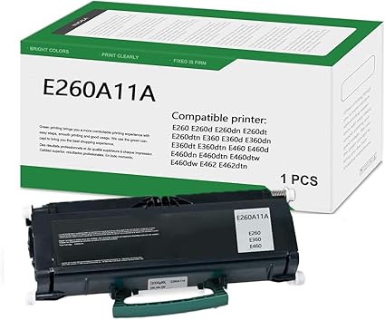 Amazon.com: E260A11A Toner Cartridge Replacement for Lexmark E260 E360 ...