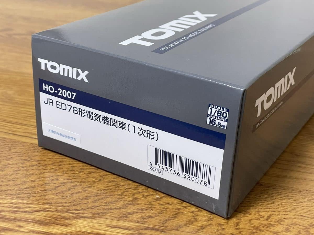 Amazon.co.jp: TOMIX HO-2007 JR ED78形電気機関車1次形 美品 : おもちゃ