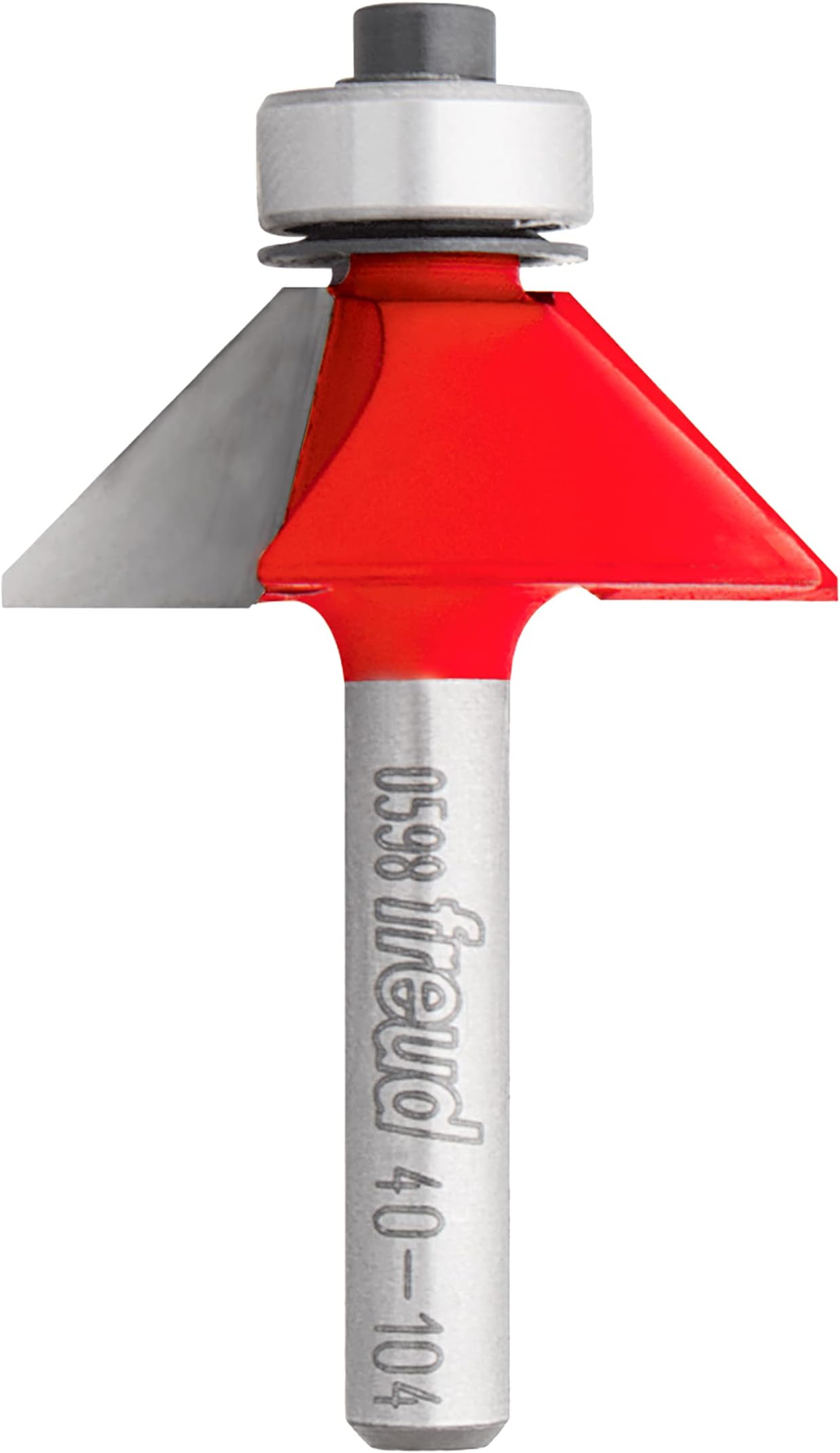 Whiteside Router Bits 2302 Chamfer Bit with 45-Degree 5/8-Inch Cutting ...