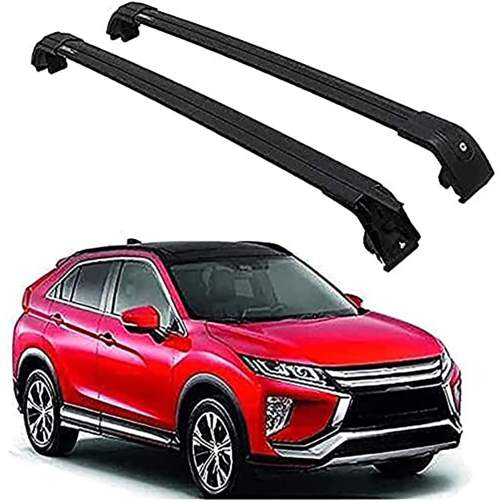Buy Aluminium Roof Rack Bars for Mitsubishi Eclipse Cross 2018 2019 ...