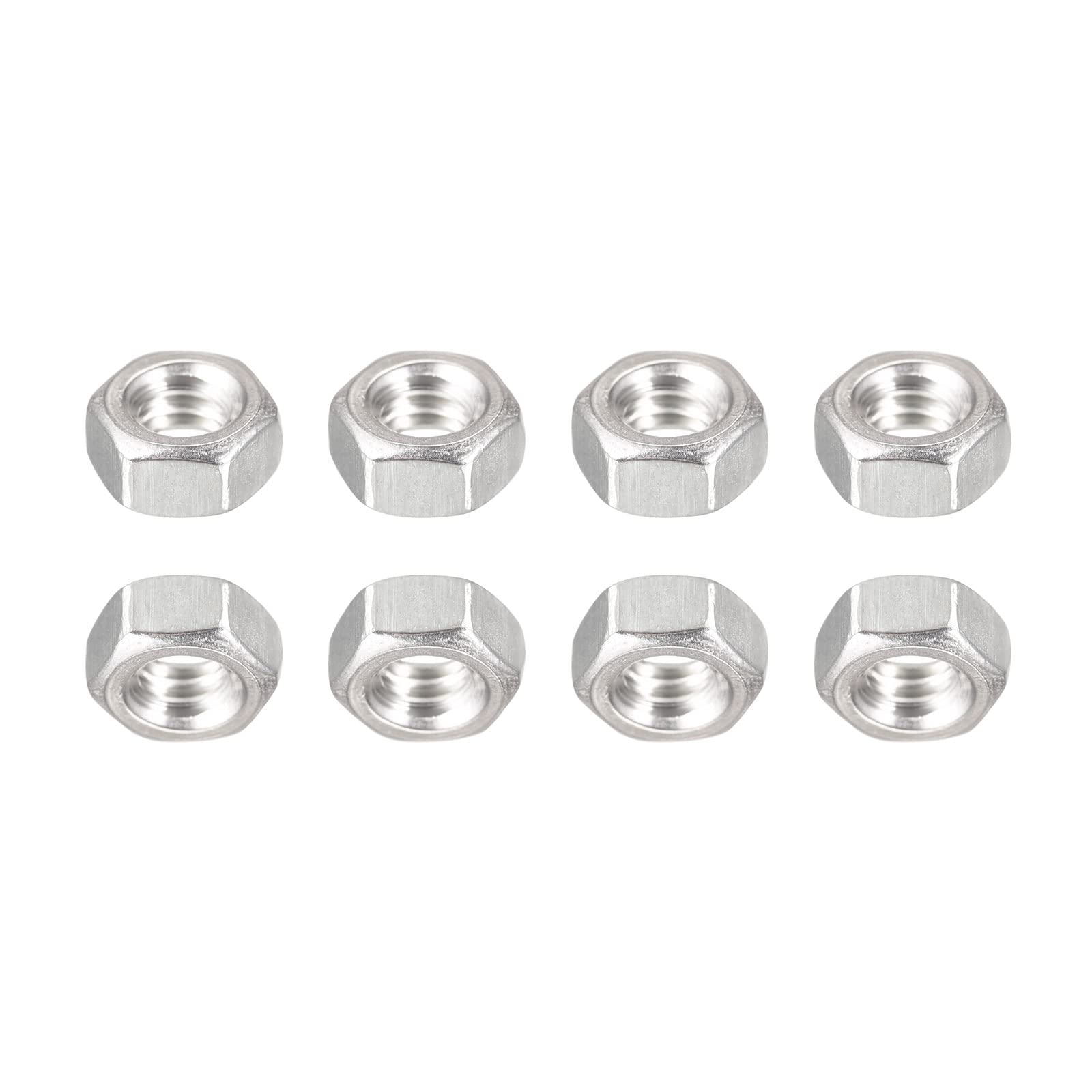 Amazon | DTGN 1/4-20(UNC) 六角ナット 8個入 倉庫リペア用 304ステンレス製 シルバートーン | 六角ナット ...